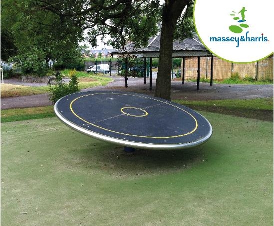 2.5m giant spinning disk | Massey & Harris (Eng) Ltd | ESI External Works