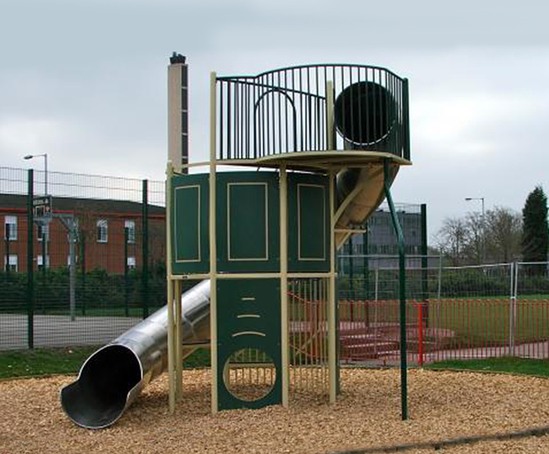 Spiral half-round slides | Massey & Harris (Eng) Ltd | ESI External Works