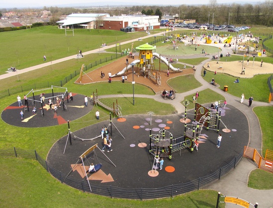 New play park for all ages - Withy Grove, Bamber Bridge | Proludic ...