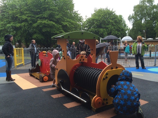 Unique play transported to RAF Medmenham | Proludic Play & Sports Areas ...