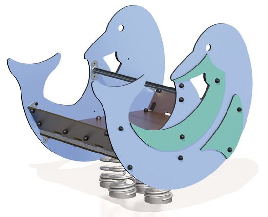 Dippy the Dolphin springer (J981) | Proludic Play & Sports Areas | ESI ...