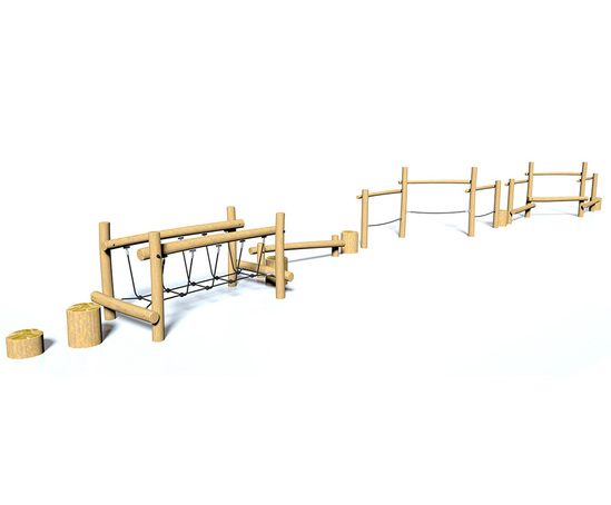 Mini timber trim trail (J4945) | Proludic Play & Sports Areas | ESI ...