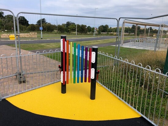 New community inclusive play area for sports centre | Proludic Play ...