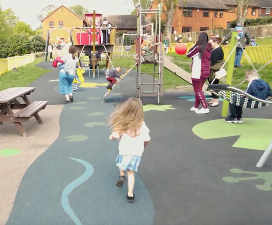 River-life themed inclusive play area | Proludic Play & Sports Areas ...