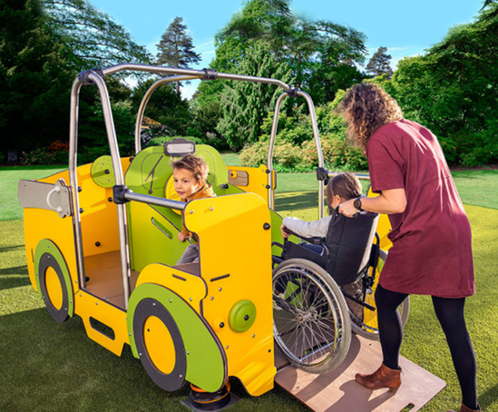 Car inclusive springer with wheelchair access - J952® | Proludic Play ...