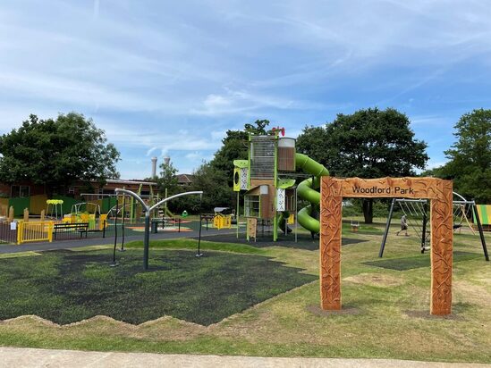 Transforming Woodford Park into an inclusive play area | Proludic Play ...