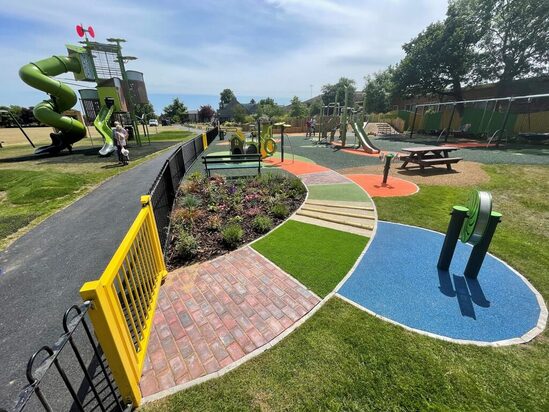 Transforming Woodford Park into an inclusive play area | Proludic Play ...