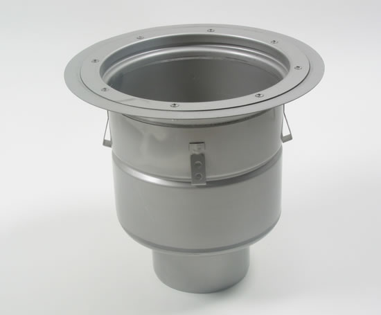 Industrial 763 drain, vinyl floors, horizontal outlet | BLUCHER UK ...