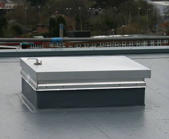 Type S-50TB fixed ladder access hatch | Bilco UK | ESI Building Design