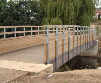 Steel and timber bridges | CTS Bridges | ESI External Works