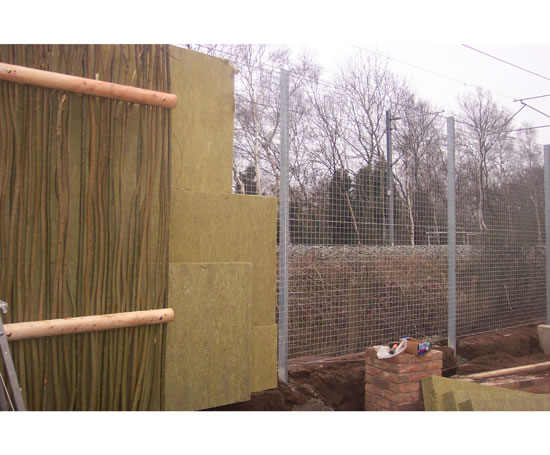 Acoustic Green Barrier™ reducing noise from railway | Cheviot Trees ...