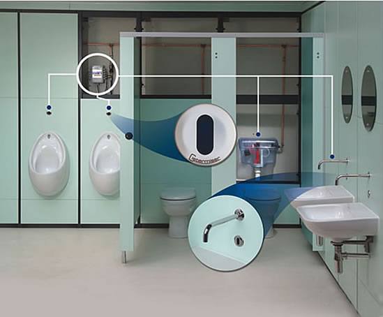 Direct Flush infrared sensor controlled urinal valve | Cistermiser ...