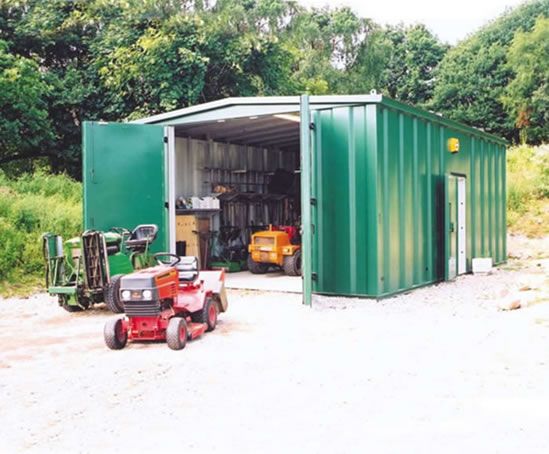 Secure, relocatable modular garages | Cleveland Sitesafe | ESI Building ...