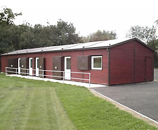 Sports changing rooms | Cleveland Sitesafe | ESI External Works