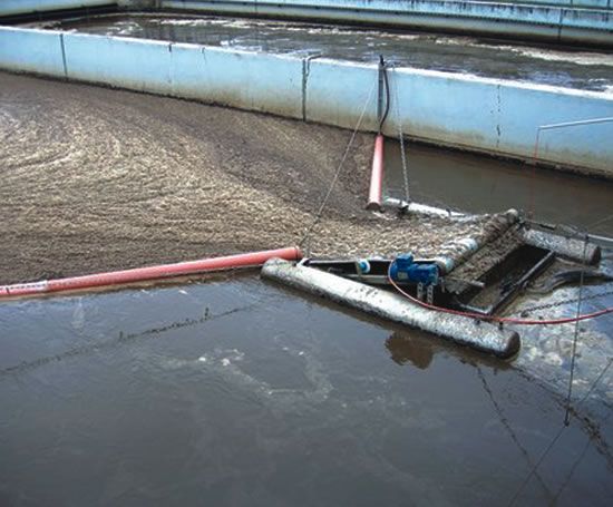 FoamSkimmer for wastewater scum removal | Corgin Ltd | ESI Enviropro