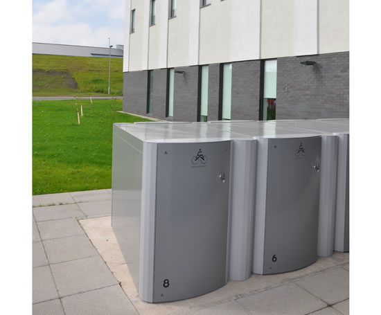 Velo-Safe space-efficient cycle locker for 1 bike | Cycle-Works | ESI ...