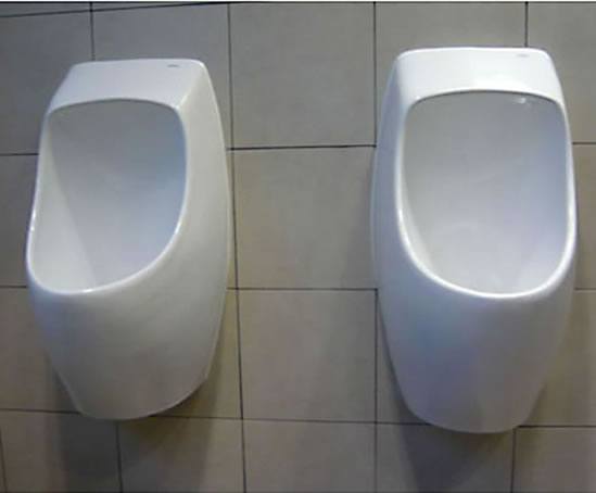 Urimat Ceramic waterless urinal | EcoProd Technique | ESI Interior Design