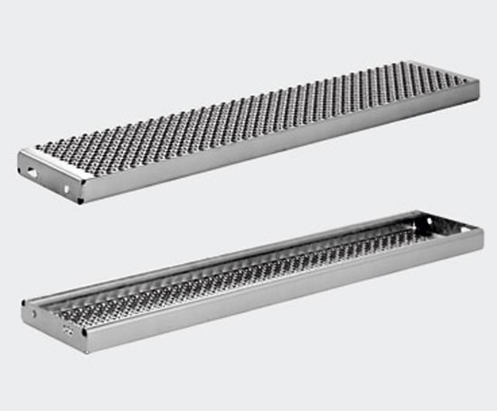 Type O2 Achil perforated stair treads | Elefant Gratings | ESI Building ...