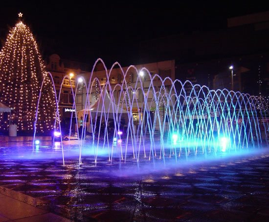 Dry plaza fountains | Fountains Direct | ESI External Works