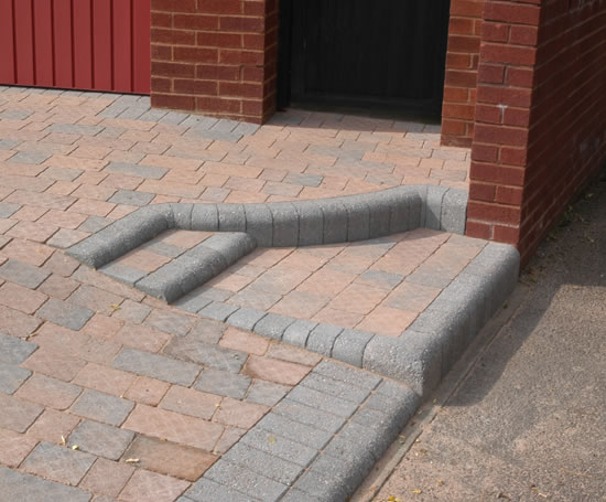 Royal Forest™ bullnose kerbs | Formpave | ESI External Works