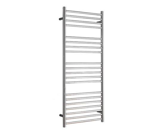 Ashdown 520 flat-front stainless steel heated towel rail | JIS Europe ...