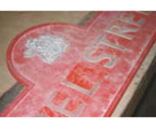 Cast metal street nameplates | Leander Architectural | ESI External Works