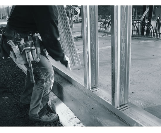 Steel exterior wall profiles | Lindab | ESI Building Design