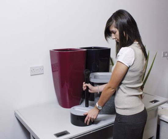 Water Cell planter irrigation system | Livingreen Design | ESI External ...