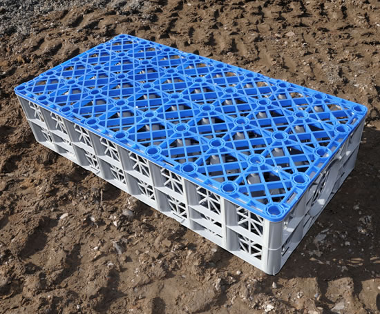 Polystorm Xtra geocellular system for high traffick area | Polypipe ...