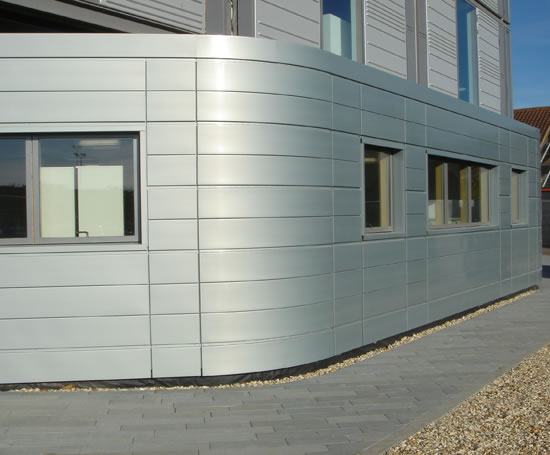 Reveal panels for facades | RHEINZINK | ESI Building Design