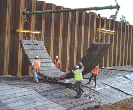 Dycel concrete revetments | Ruthin Precast Concrete | ESI External Works