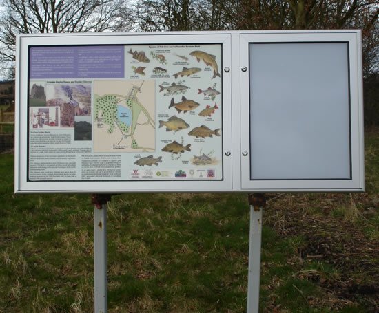 Aluminium display cases | Shelley Signs | ESI External Works