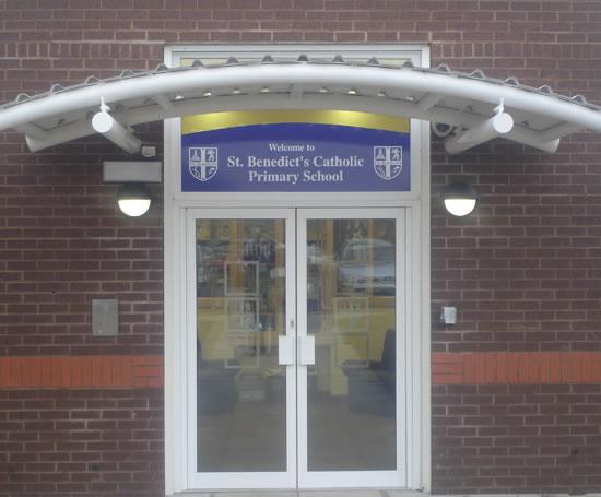 Glass reinforced plastic (GRP) school entrance signs | Shelley Signs ...
