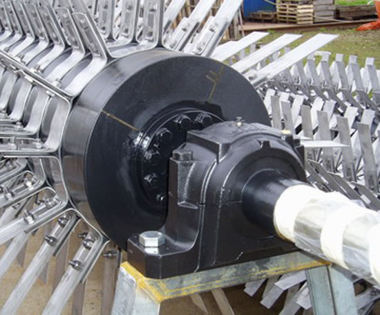 O2 Rotor brush aerators | Spaans Babcock | ESI Enviropro