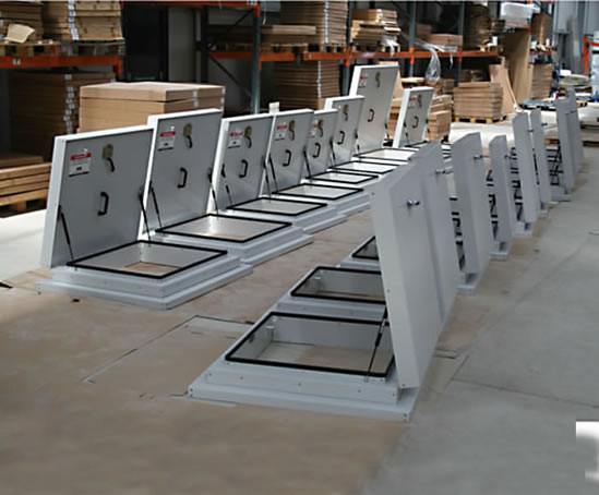 Single door roof hatches | Access Panel Company | ESI Building Design