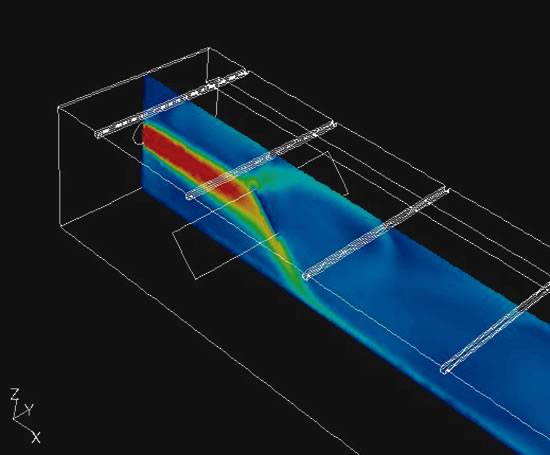 Process optimisation using Computational Fluid Dynamics | Fluid Group | ESI Enviropro
