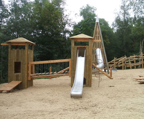 Adventure playground, Castle Howard Estate, York | Timberplay | ESI ...