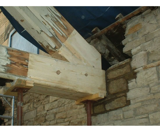 Timber beam repair | Timberwise | ESI Building Design