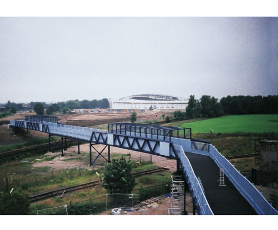 Steel footbridges | Topbond | ESI External Works