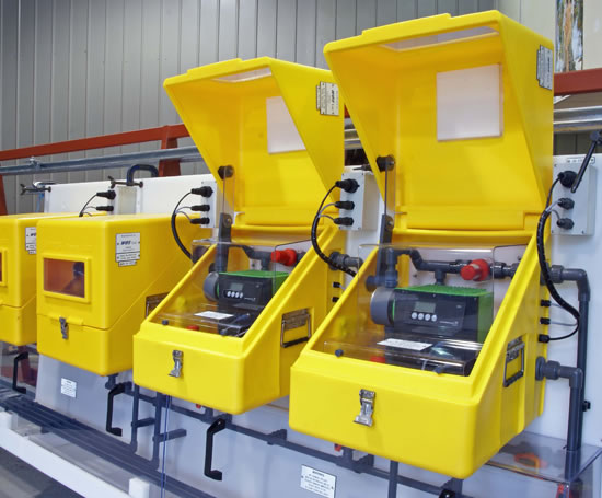 CUBE portable emergency dosing system, Heysham PS | WES | ESI Enviropro