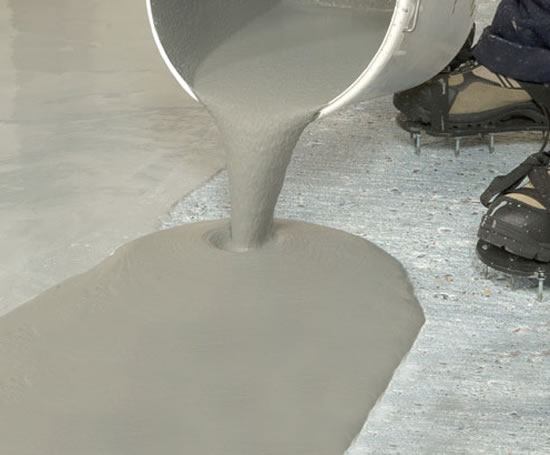 Flowtop pourable self-smoothing leveller | Watco UK | ESI Building Design