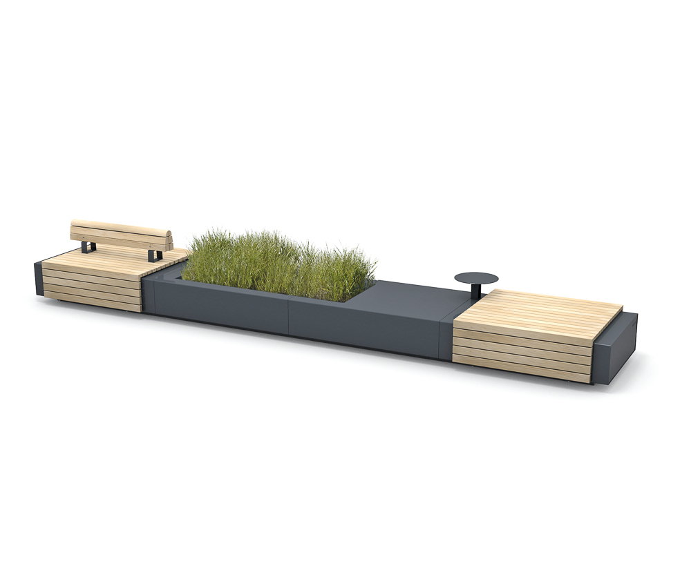 Solid Seat Blocks | Streetlife | ESI External Works