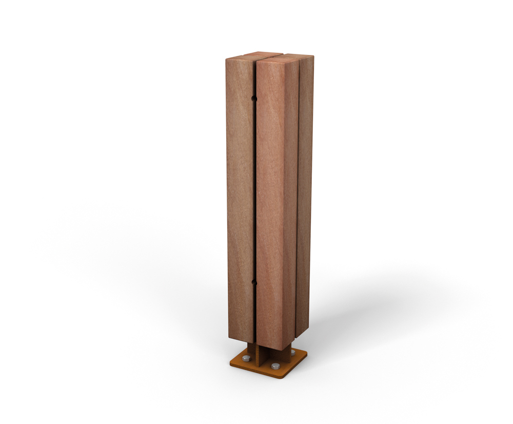 Solid Quattro Pillars and Bollards | Streetlife | ESI External Works