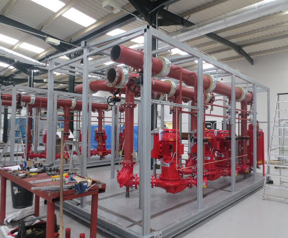 Bespoke prefabricated packaged chilled water plantroom | Constant Air ...