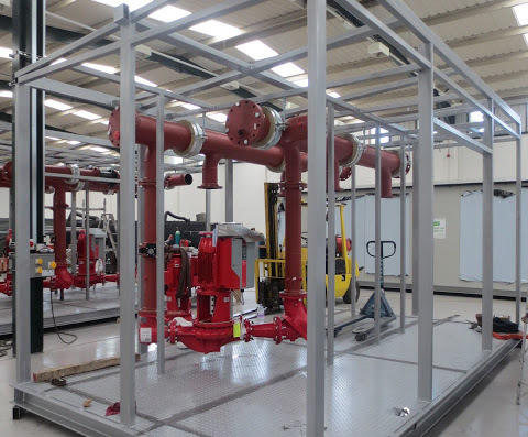 Bespoke prefabricated packaged chilled water plantroom | Constant Air ...