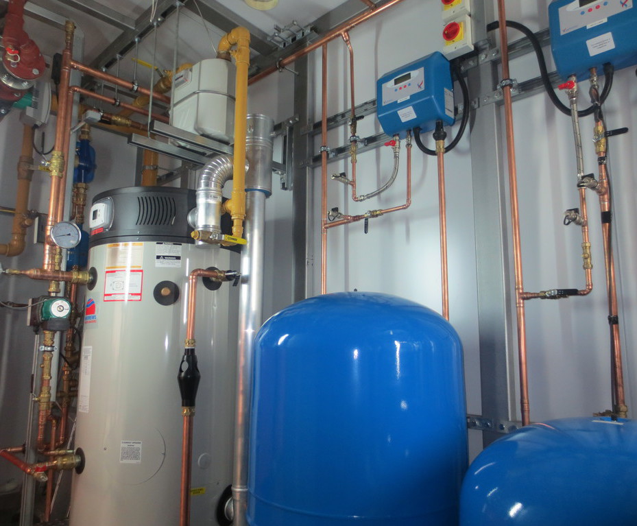 Packaged combination boiler plant room for Waitrose | Constant Air ...