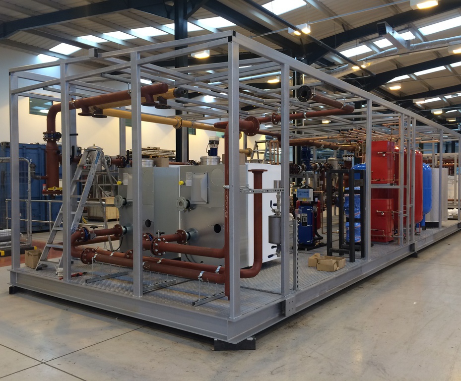 Packaged plantroom for heating and water requirements | Constant Air ...