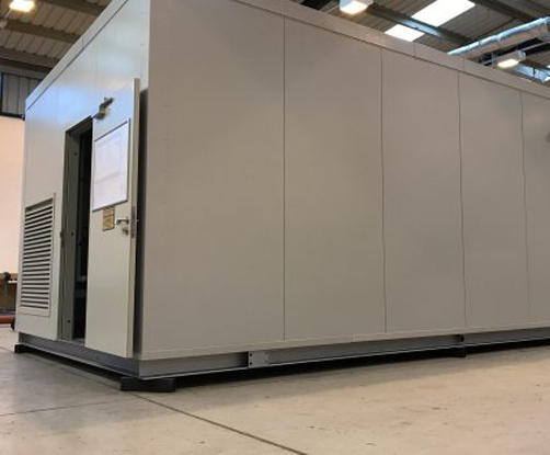 Prefabricated packaged plantroom - Rockwood Hospital | Constant Air ...