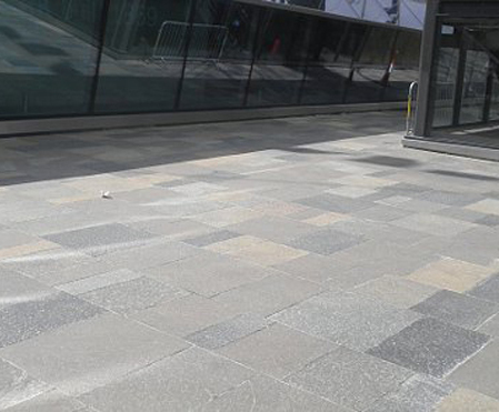 Caithness flagstone paving at the Cutty Sark | A & D Sutherland | ESI ...