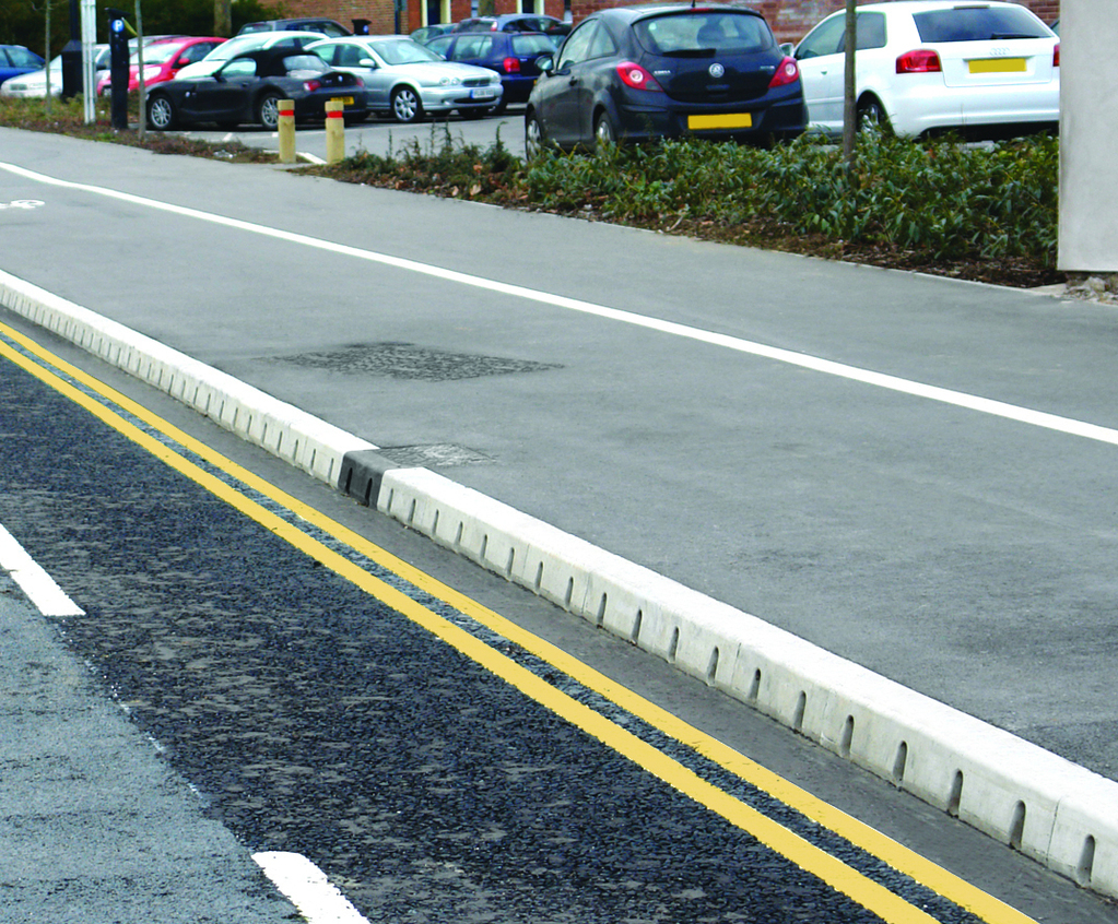 ACO combined kerb drainage systems installed on A453 | ACO Water ...